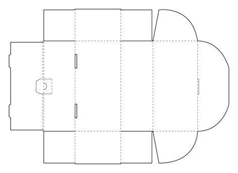 Printable Rectangular Box Template Printable Jd