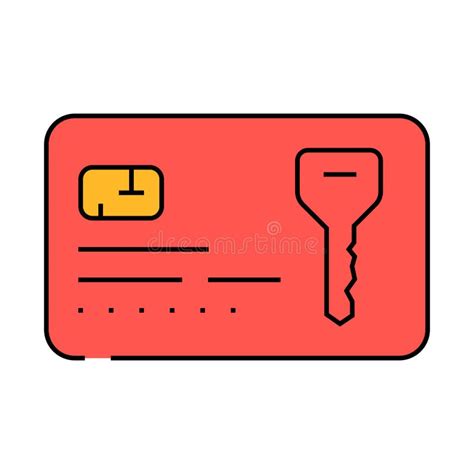 Map Key Icon Color Illustration Stock Illustration Illustration Of