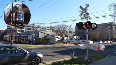 Alhambra Blvd Railroad Crossing Sacrt Light Rail Switching Crossover