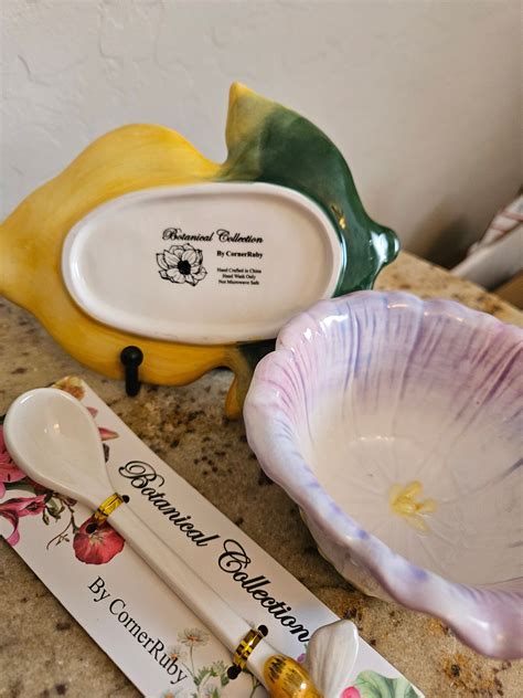 Corner Ruby Cr Teacup Garden Collection With Pastel Pinks Purples And