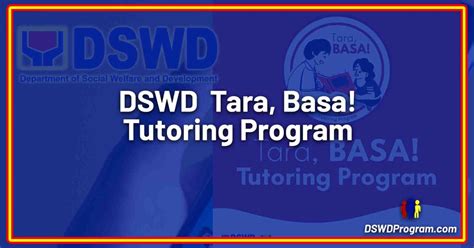 Dswd Tara Basa Program Lets Read Tutoring Program Dswd Program