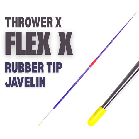 Javelin Rubber Tip 600g Women Thrower X Throws Pro