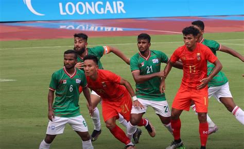 အာရှအားကစားပြိုင်ပွဲ၌ မြန်မာအသင်းက ဘင်္ဂလားဒေ့ရှ်အသင်းကို ၁ ဝ ဂိုးဖြင့် အနိုင်ရ