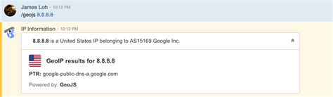 hipchat geojs · rest json jsonp geoip api