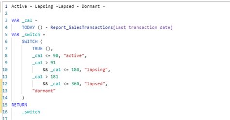 solved calculated column for account status microsoft fabric community