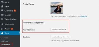 How To Easily Change Or Reset A WordPress Password Meks