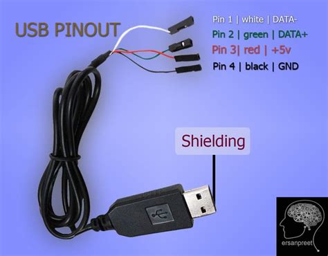 Computer Mouse USB Cable Connection