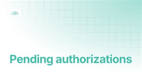 Pending Authorizations Saferpay Documentation
