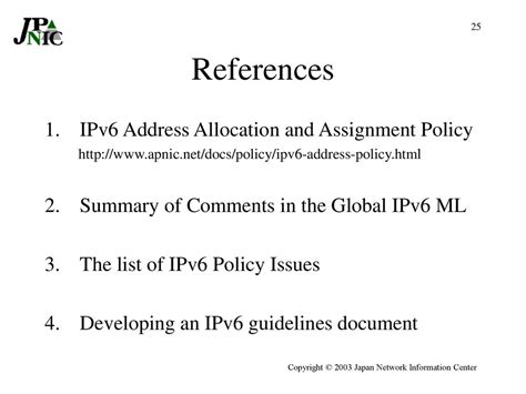 The Current Issues In Ipv6 Policy Ppt Download