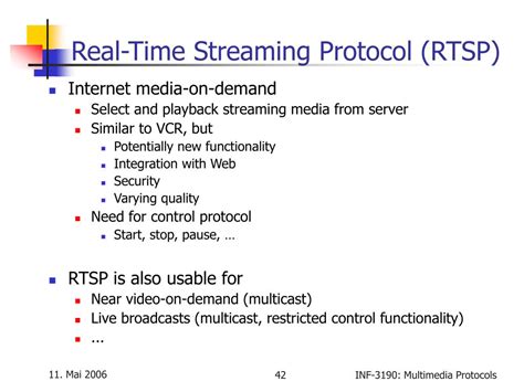 PPT Multimedia Protocols PowerPoint Presentation Free Download ID