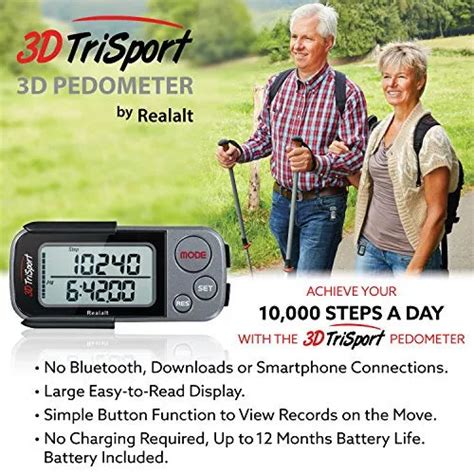 3dtrisport Pedometer Your Ultimate Walking Companion Realalt