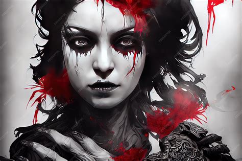 Girl Vampire Art