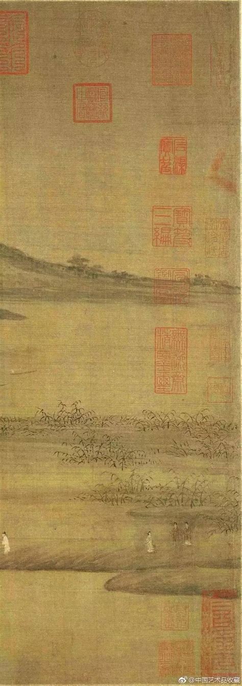 名作赏析 《潇湘图》—— 董源 （五代）