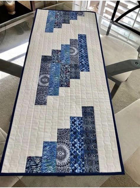 Pin By Catherine Mackenzie On Modern Quilt Patterns Quilted Table