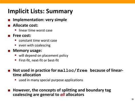 Ppt Dynamic Memory Allocation Basic Concepts Powerpoint Presentation