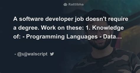 A Software Developer Job Doesnt Require A Degree Work On These 1
