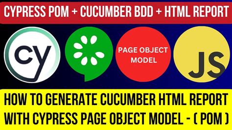 Cypress Tutorial 38 Generating Cypress Pom Cucumber Html Report