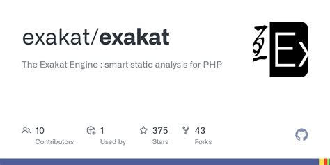 Github Exakat Exakat The Exakat Engine Smart Static Analysis For Php