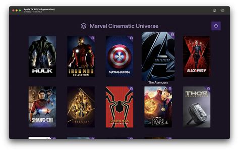 Beta Stack Franchises Inside Movie Collections Apple Beta Channels