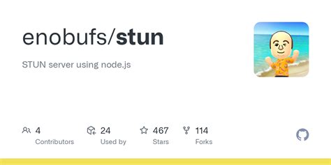 GitHub Enobufs Stun STUN Server Using Node Js