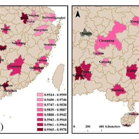 Correlation Analysis Results A Correlation Coefficient Between Xco2