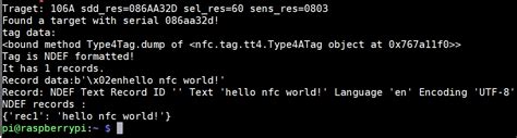 Reading NDEF Data Issue Nfcpy Nfcpy GitHub