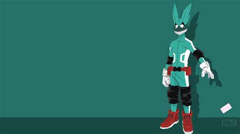 Izuku Midoriya Minimal Wallpaper Hd Minimalist K Wallpapers Images And Background
