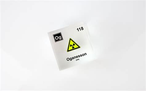 Oganesson Element Cube Engineered Labs
