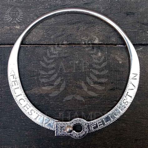 Roman Neck Ring Reenactment Jewellery House Of Historical Replicas