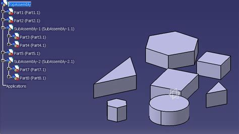 How Can We Add Numbers To Sub Assemblies In Catia To See Them In