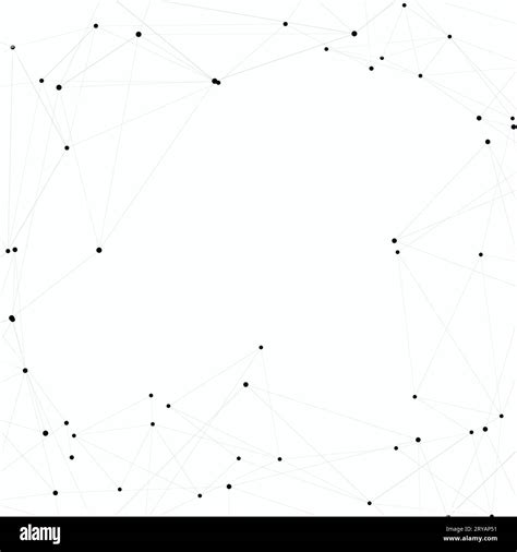Vector Connect Lines And Dots Cover Template For Technology Abstract
