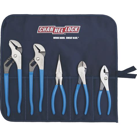 Grip On 4 Piece Hands Free Locking Plier Grip Set Pieces Qty 5