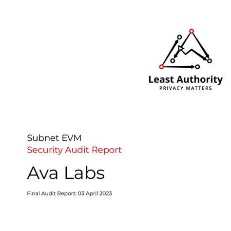 Discover Least Authoritys Audit Of Subnet Evm Ravax
