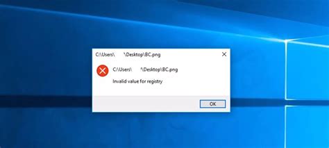 Fix Invalid Value For Registry Workable Solutions Widget Box