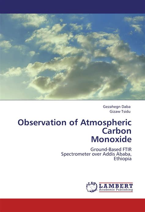 Observation Of Atmospheric Carbon Monoxide Ground Based Ftir