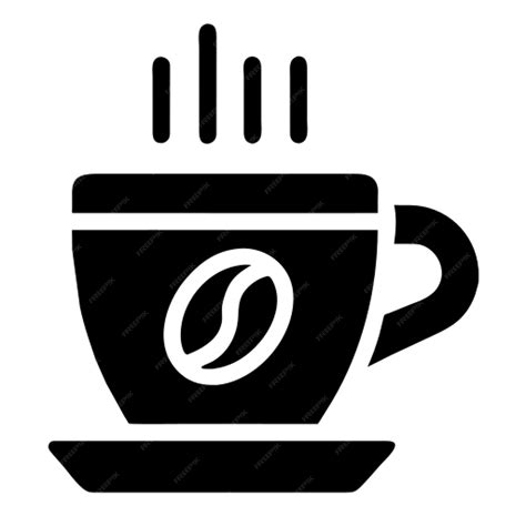 Premium Vector Cup Of Coffee Pictogram