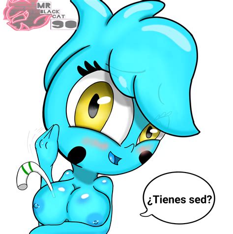 Rule 34 1girls Blue Body Blue Tits Breasts Elemental Elemental