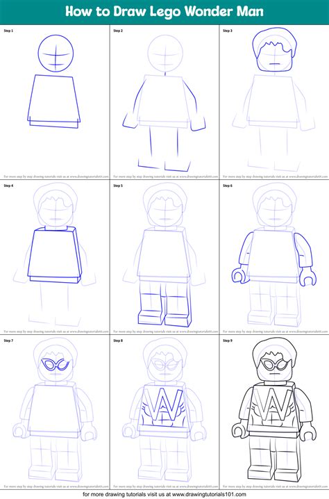 How To Draw Lego Iron Man Step By Step Step How To Draw Superman From The Lego Movie