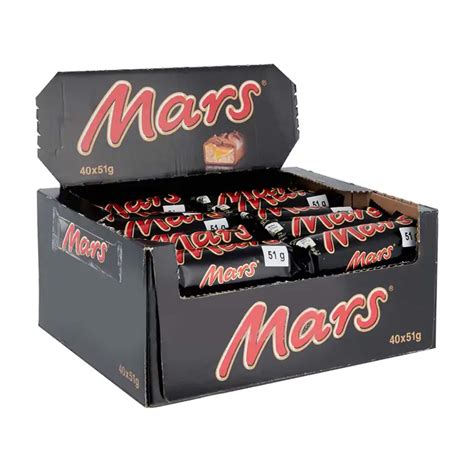 Mars Chocolate 51g 40 Pack Online Wholesaler Jgm Wholesale Limited