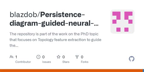 GitHub Blazdob Persistence Diagram Guided Neural Network The