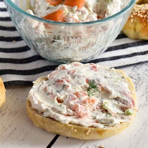 Smoked Salmon Cream Cheese Spread Easy Recipe This Delicious House