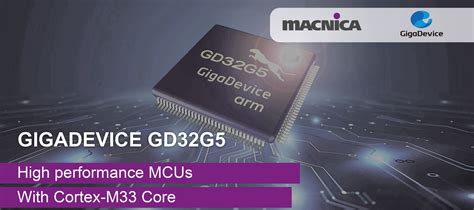 Gigadevice Launches The Gd32g5 Series High Performance Mcus With Cortex