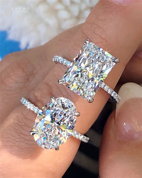 Wedding Ring Rectangle Diamond 60 Photos