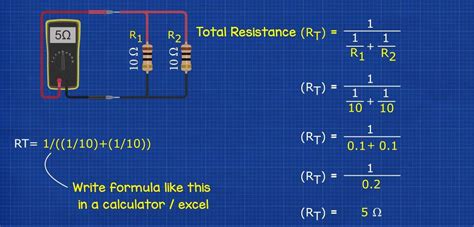 Total Resistance In A Parallel Circuit Calculator
