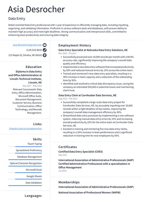 17 data entry interview questions with example answers