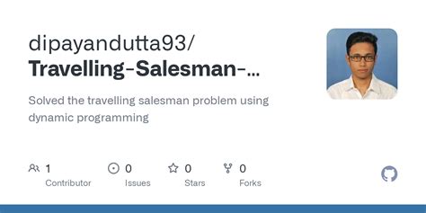 Github Dipayandutta93travelling Salesman Problem Solved The