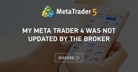 My Meta Trader 4 Was Not Updated By The Broker Trading Platform Mql4 And Metatrader 4 Mql4