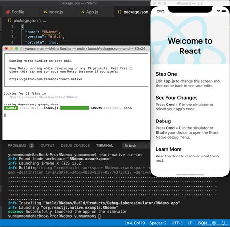 003rn开发vscode配置rn以及常用快捷键vs Code连接模拟器后怎么运行rn项目 Csdn博客