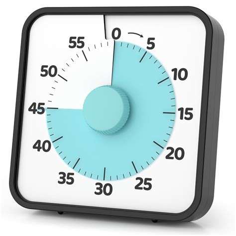 Liorque 19cm Visual Timer Large Timer For Classroom 60 Minute