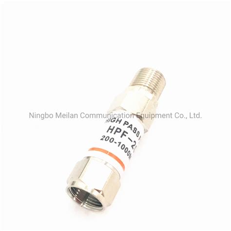 Waterproof 200 1000mhz High Pass Optical Filters Rf High Pass Filter